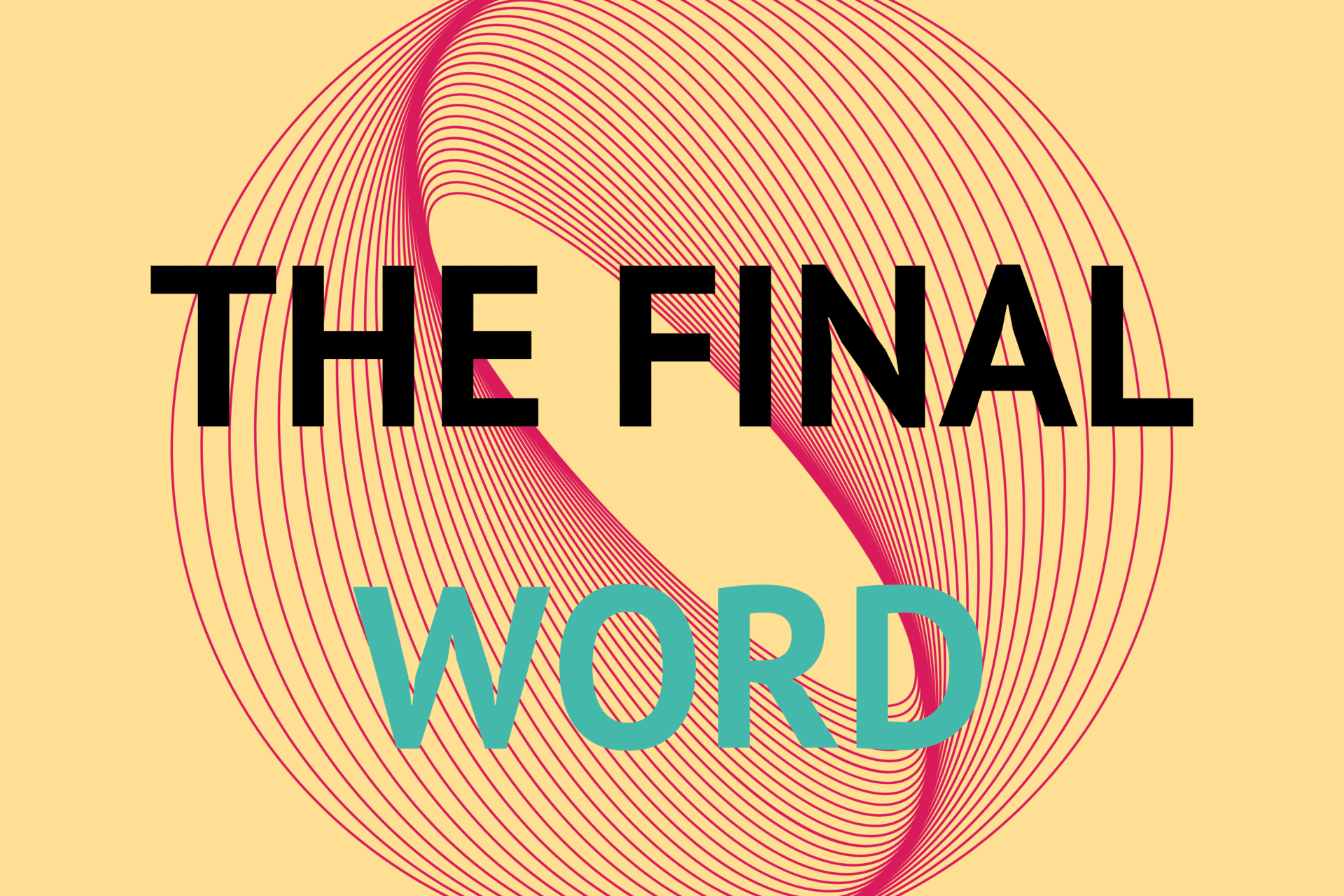 WHO WILL HAVE THE FINAL WORD? | Kirk's Journal